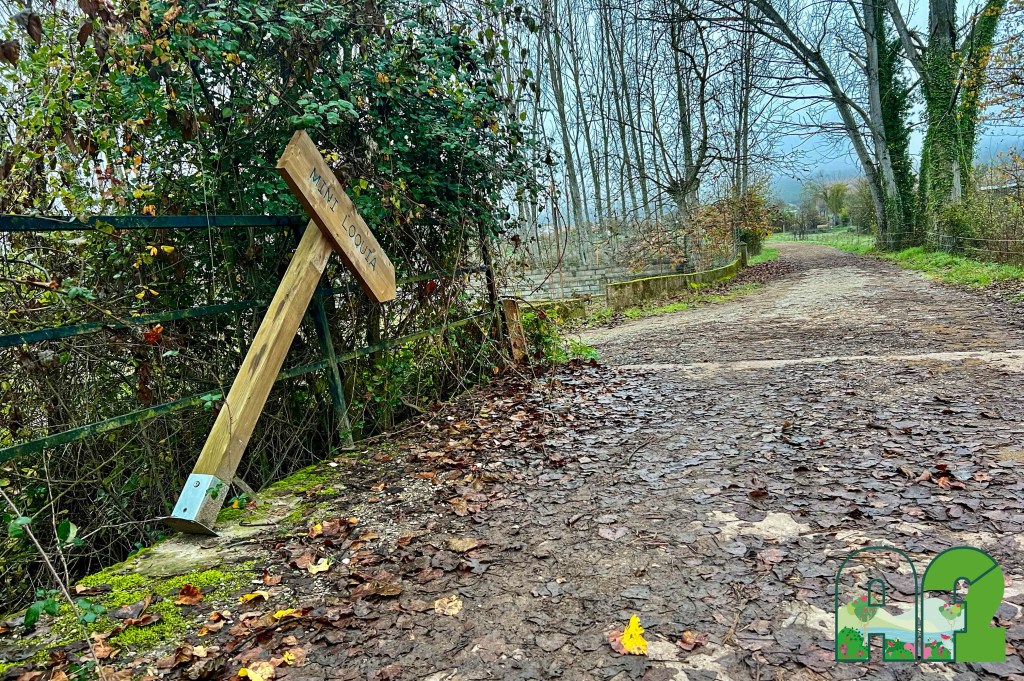 Arrancan la señalización rutera del pontón de La Topa. – AF2Bierzo